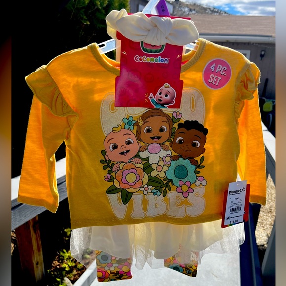 CoComelon | Matching Sets | Cocomelon 4 Piece Licensed Roleplay Set Nwt ...